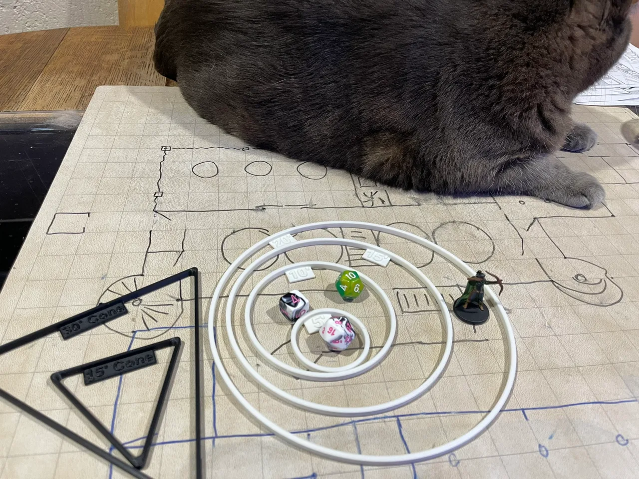 DnD 5e Spell Areas by gerwen | Download free STL model | Printables.com
