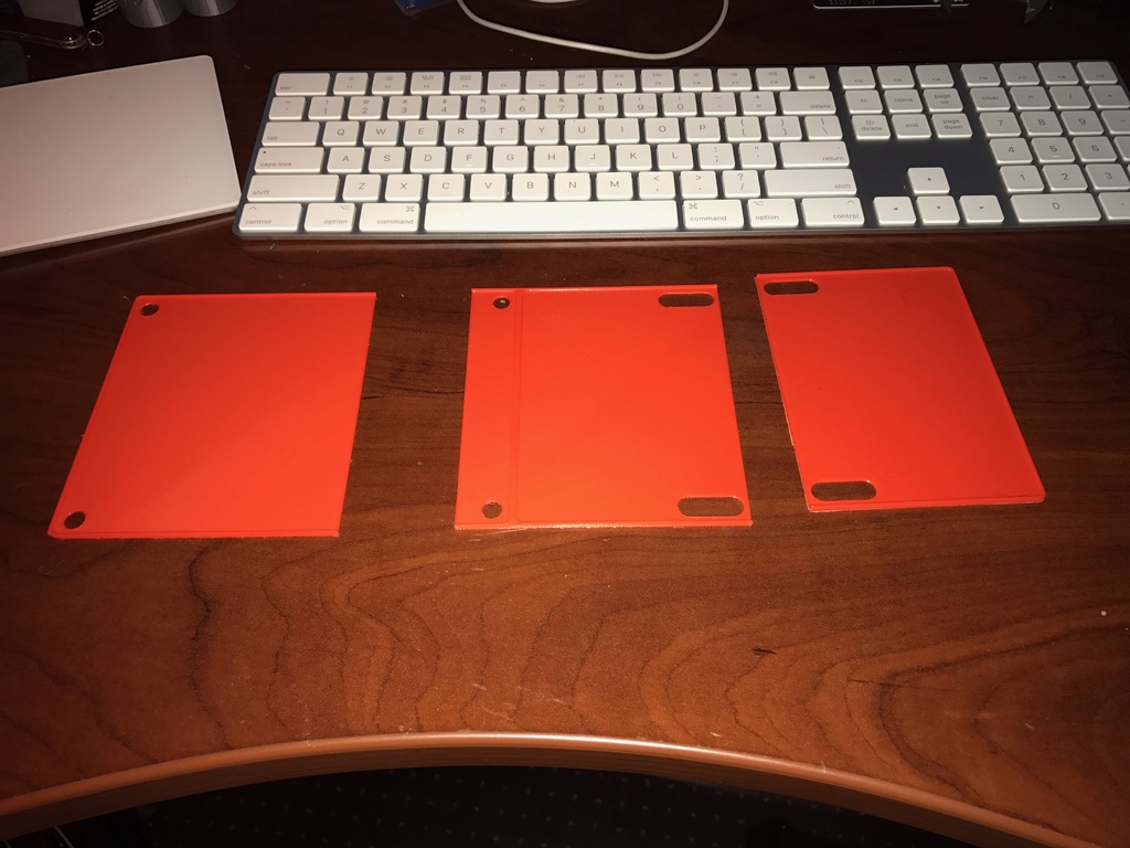 Magic Keyboard & Trackpad Trays by Xials | Download free STL model ...