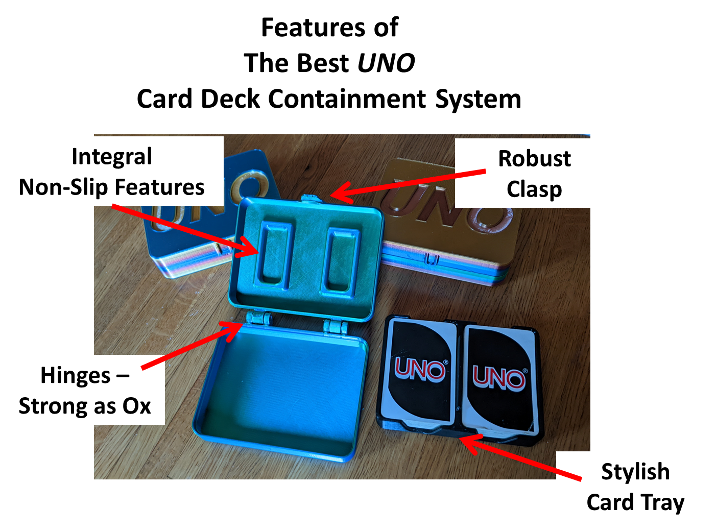 The Best UNO Card Containment System (CCS) by Hank | Download free STL ...