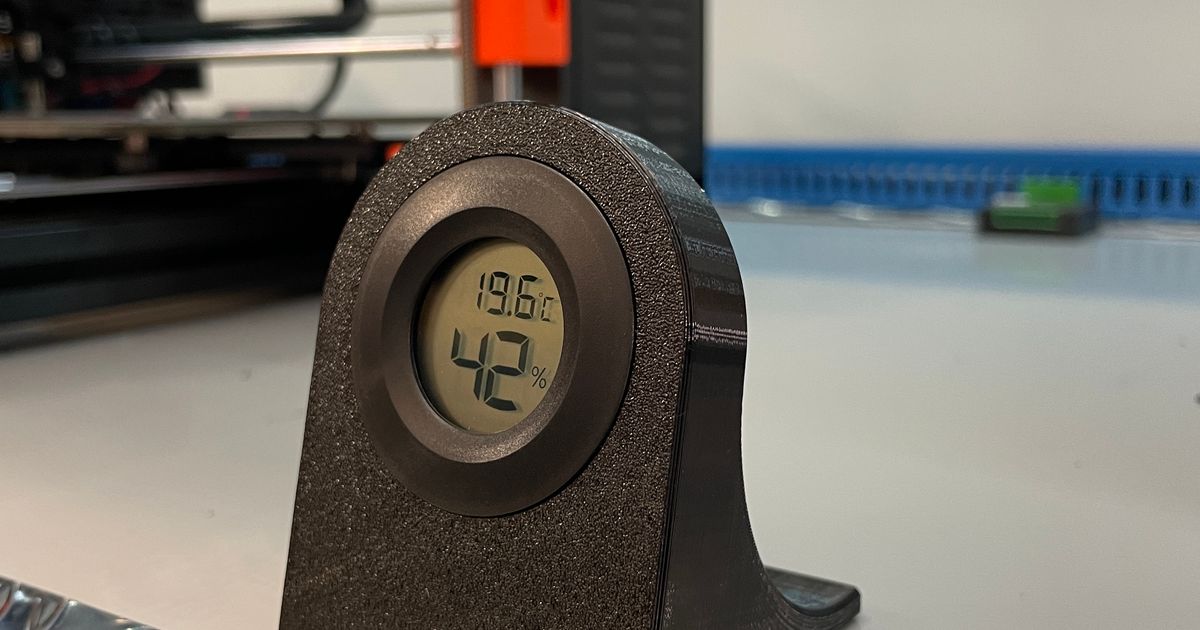 Temp and humidity sensor holder by GfölliBär | Download free STL model ...