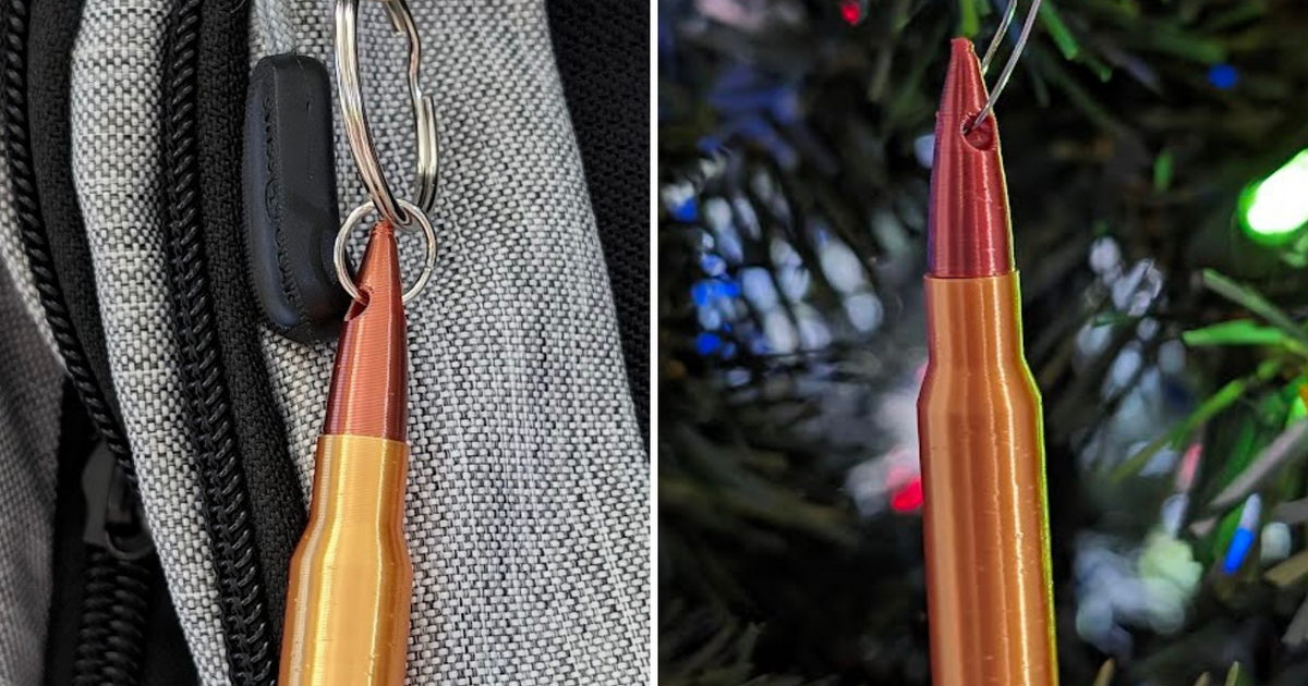 Accurate 7.62x51 Caliber bullet + Keychain/Ornament by OtakuMx ...