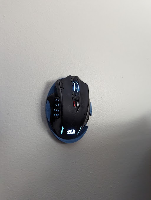 RedDragon M913 Mouse Wall Mount by mjmiller1824 | Download free STL ...