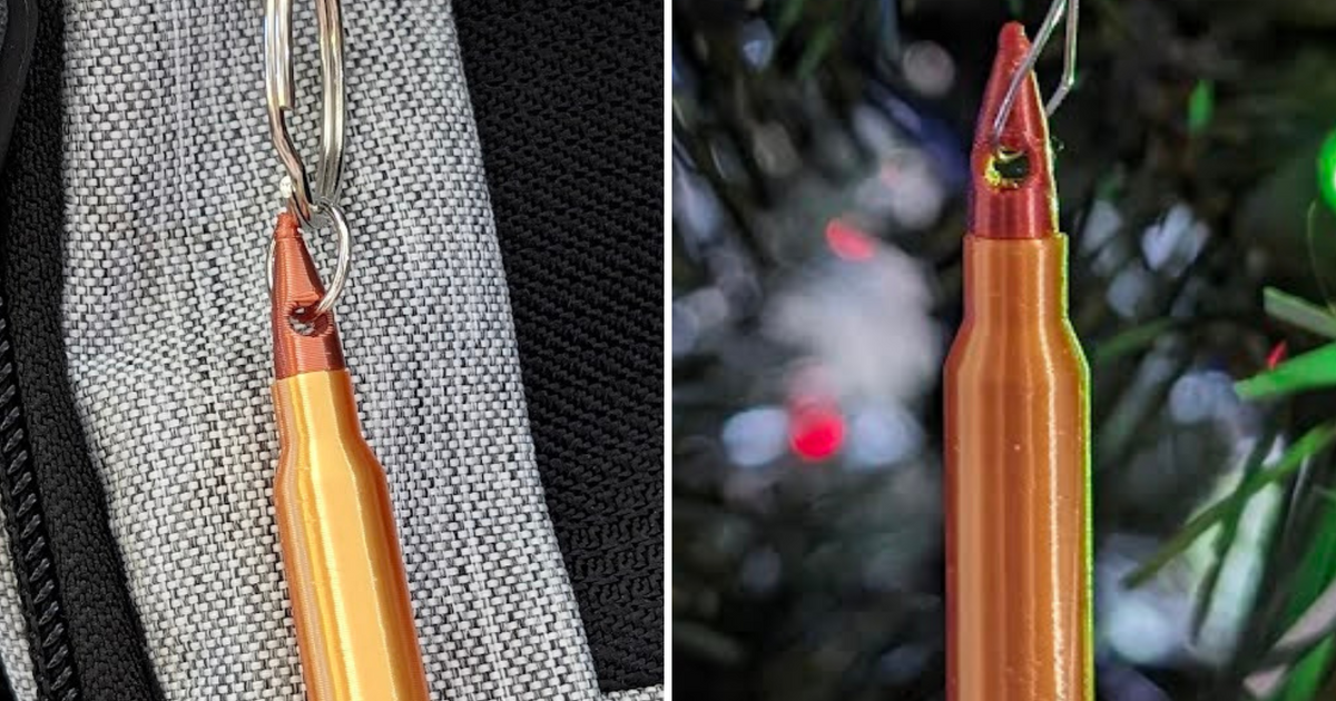 Accurate 5.56x45/.223 Caliber bullet + Keychain/Ornament by OtakuMx ...