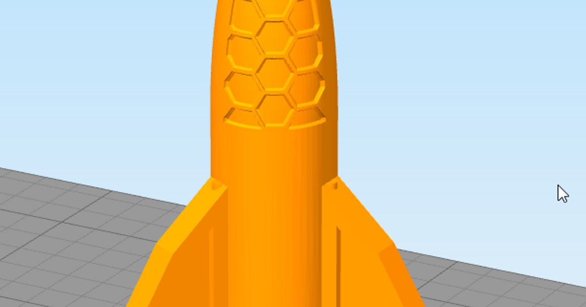 Tiny Rocket BFR by AtomMouse | Download free STL model | Printables.com
