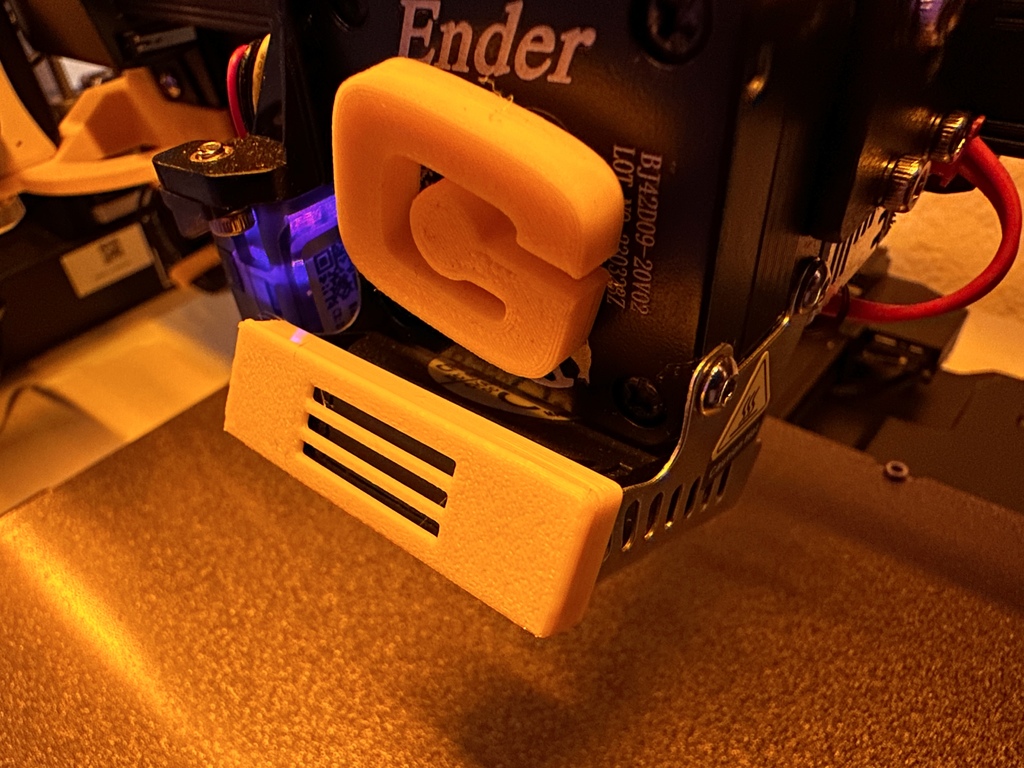 CREALITY ENDER-3 S1 PRO - EXTRUDER FAN COVER by GRAFIK GESTALTER ...