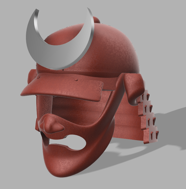 Samurai Helmet by DFD 3D | Download free STL model | Printables.com