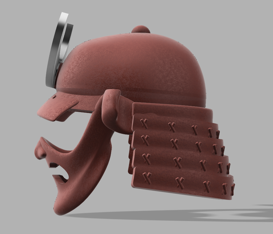 Samurai Helmet by DFD 3D | Download free STL model | Printables.com