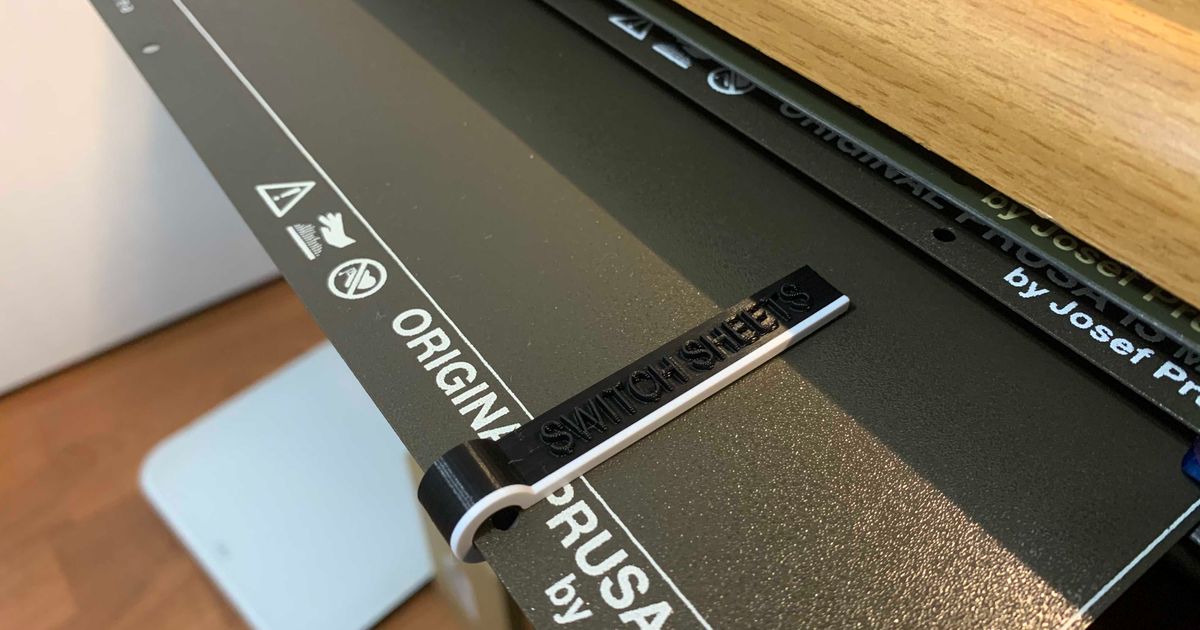 Switch Sheets Reminder by bmccarthy321 | Download free STL model ...