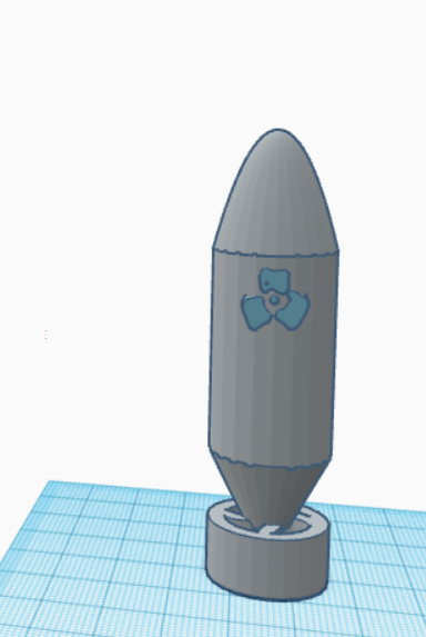 nuclear missile / rocket by Gabriel Guarana | Download free STL model ...