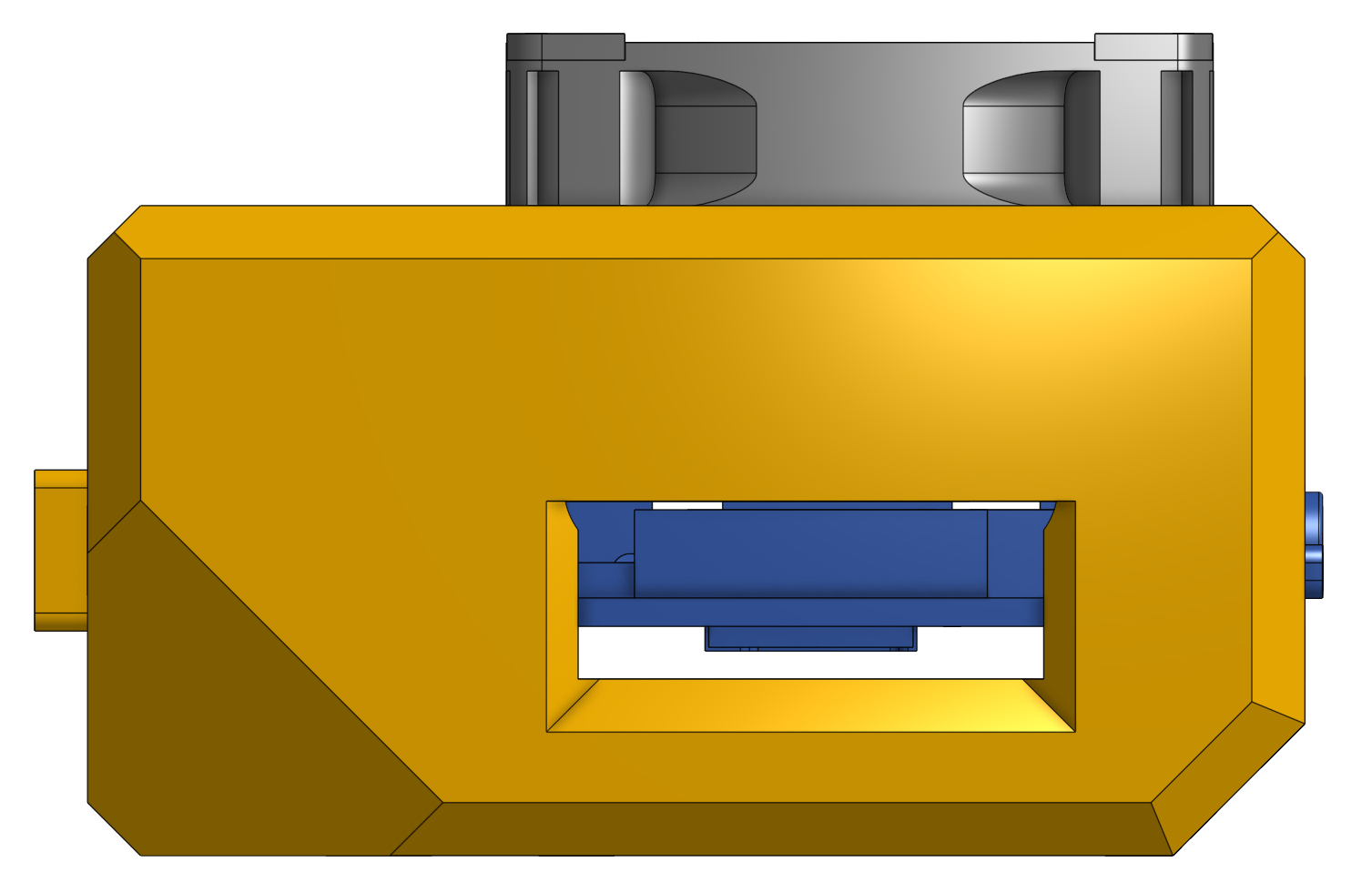 Rackmount for Pi4B Armor Case by jstiles | Download free STL model ...