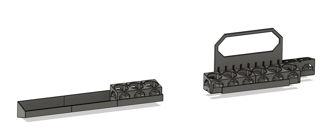 3 Pot Paint Tray - With Expandable Rack Wall Storage by Pandora's ...