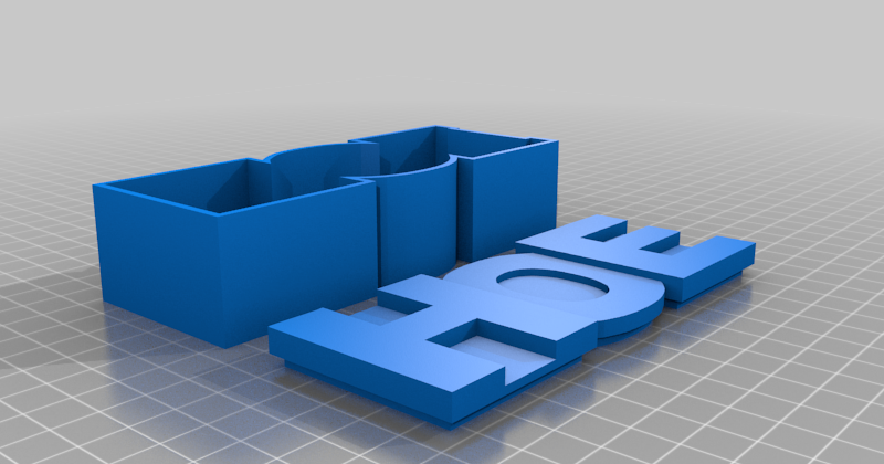HOE BOX by SPEKERDUDE | Download free STL model | Printables.com