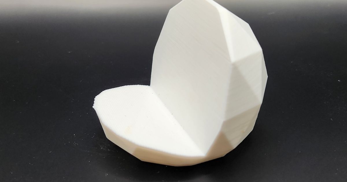 Low Poly Phone Stand by Caleb Hewitson | Download free STL model ...