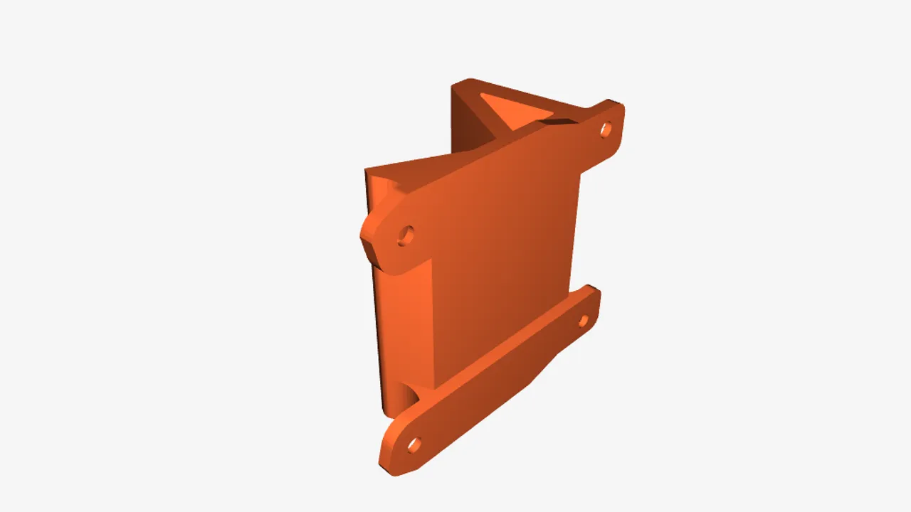 HD camera mount for Peon230 - 25 degrees by Mikolas Zuza | Download ...