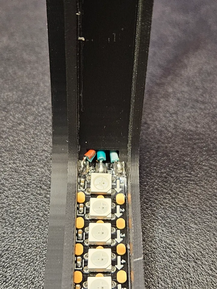 Bambu Lab X1C LED riser with diffusor and gridfinity storage! by ...