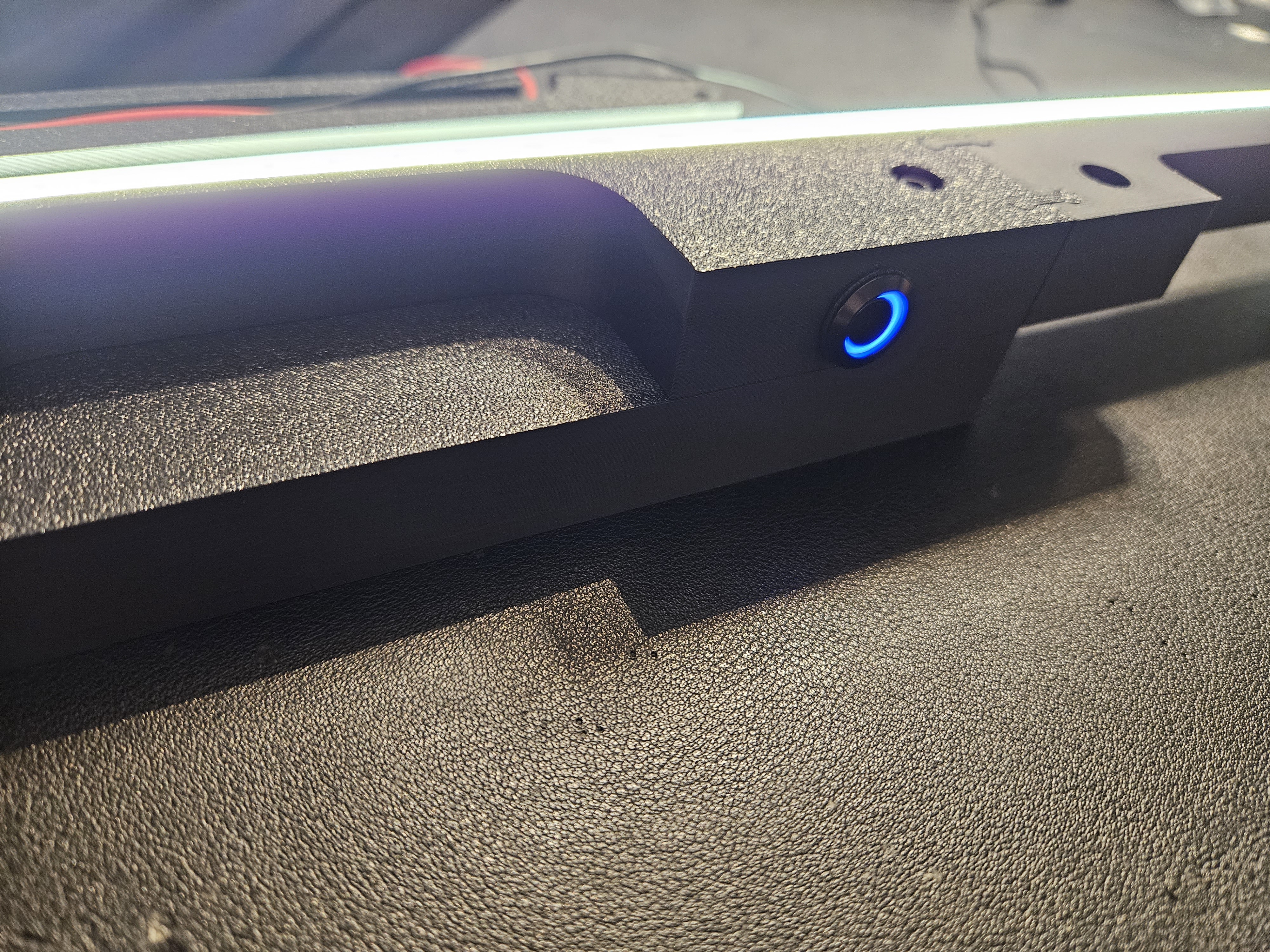 Bambu Lab X1C LED riser with diffusor and gridfinity storage! par ...