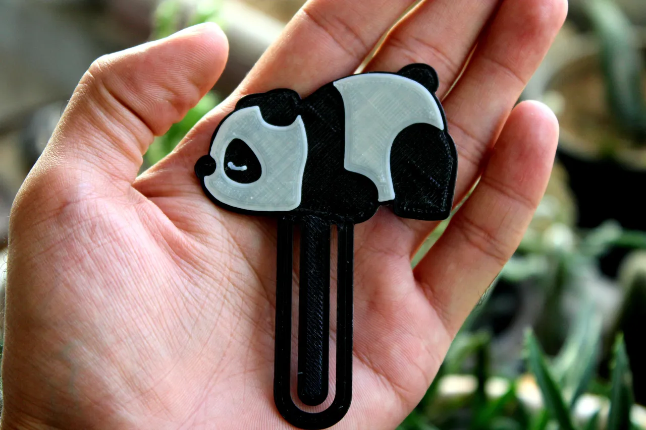 lazy panda bookmark by Behnam | Download free STL model | Printables.com