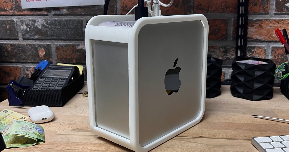 Mac Studio wall mount, under desk mount cage, or a desk Exoskeleton ...