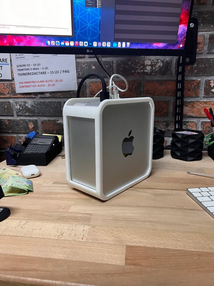 Mac Studio wall mount, under desk mount cage, or a desk Exoskeleton ...