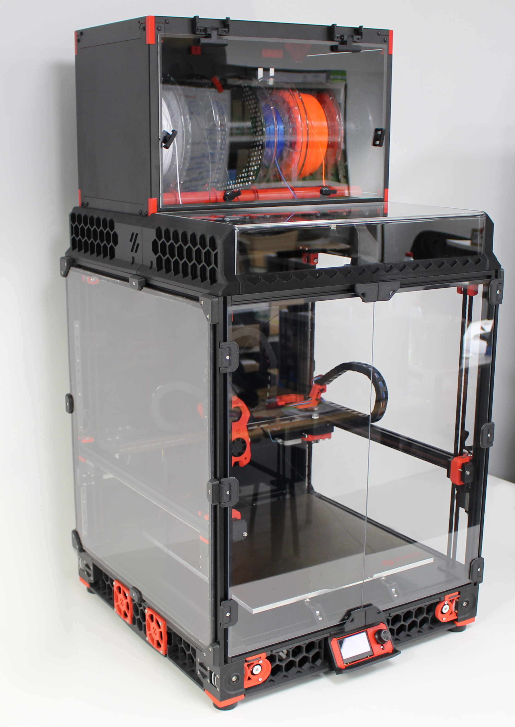Voron 2.4 top hat mod with Spool Tank por Printer Box | Descargar ...