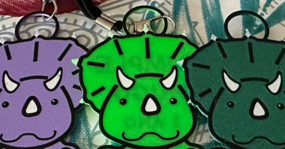 Llavero dinosaurio // Dinosaur Keychain by ACNet3D | Download free STL ...