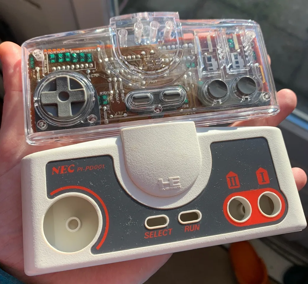 PC Engine Controller replacement shell by RetroGameRevival | Download ...