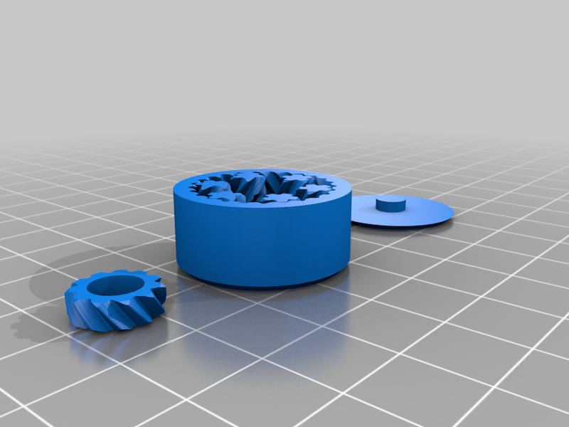Potentiometer Planetary Reduction Drive Knob by tmackay | Download free ...