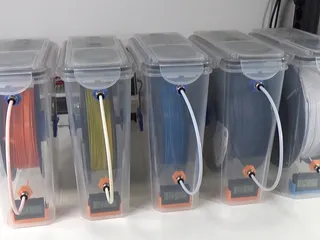 Filament Dry box cheap and simple by werner_rh | Download free STL ...