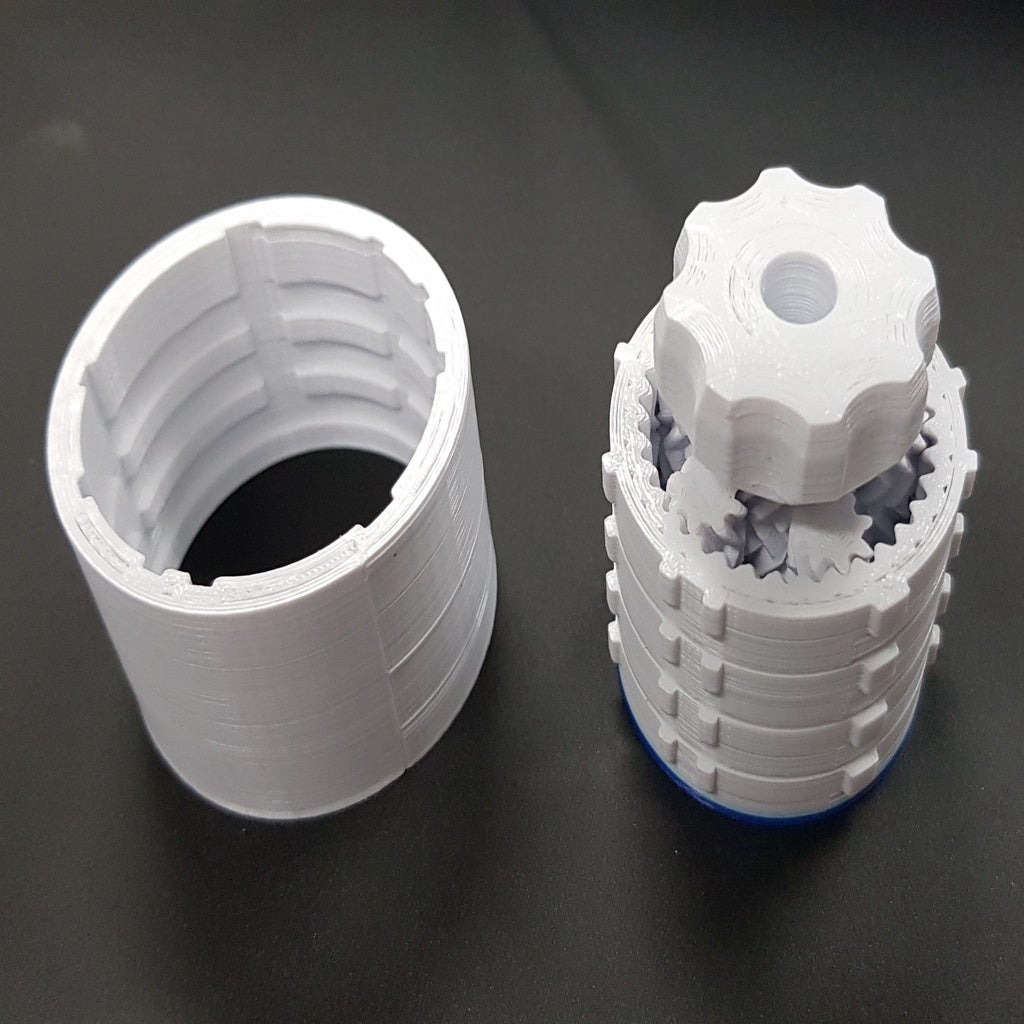 Planetary Gear Puzzle Box by tmackay | Download free STL model ...