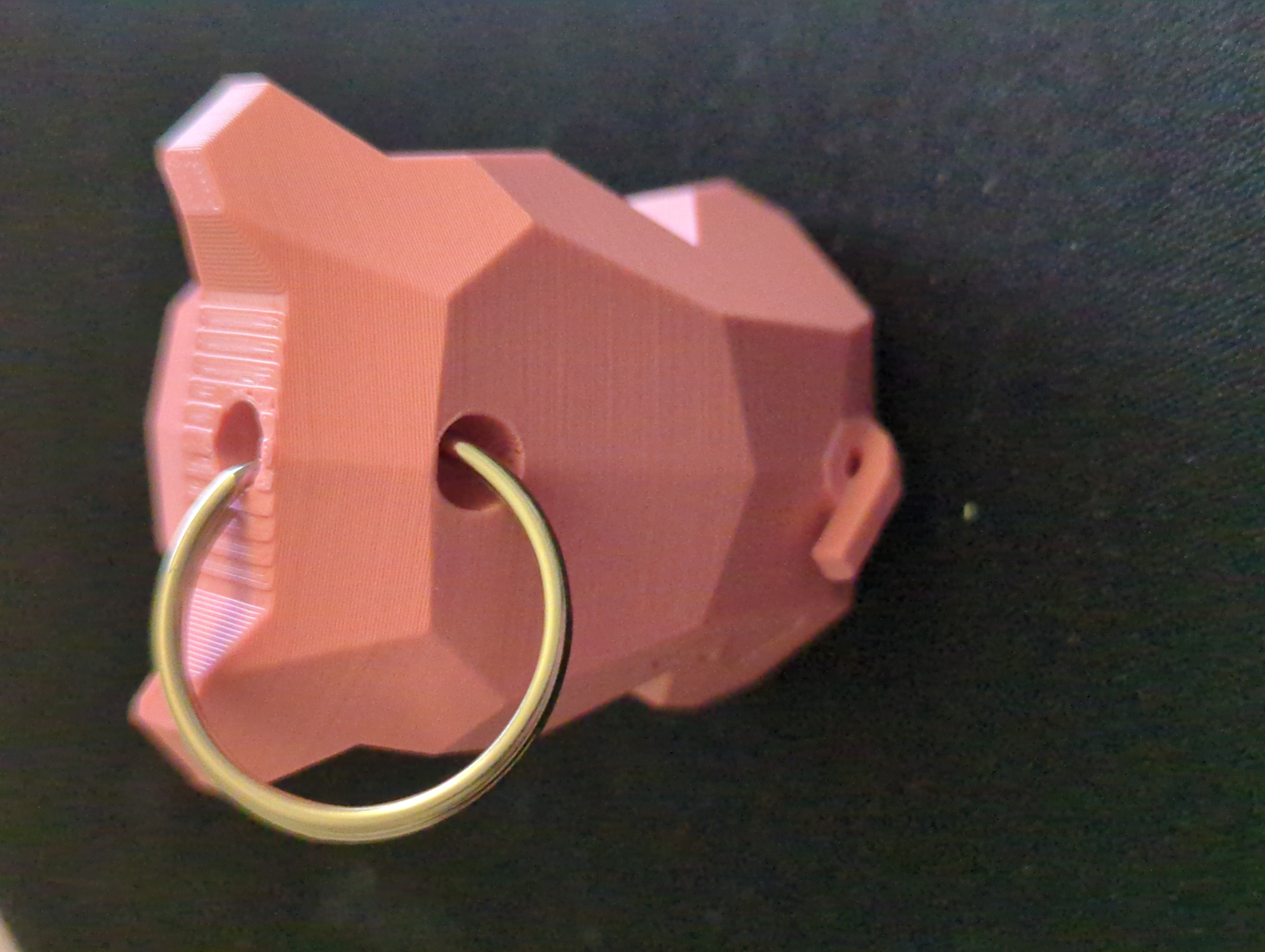 Waddles Low Poly keychain by Z3Dart&tech | Download free STL model ...