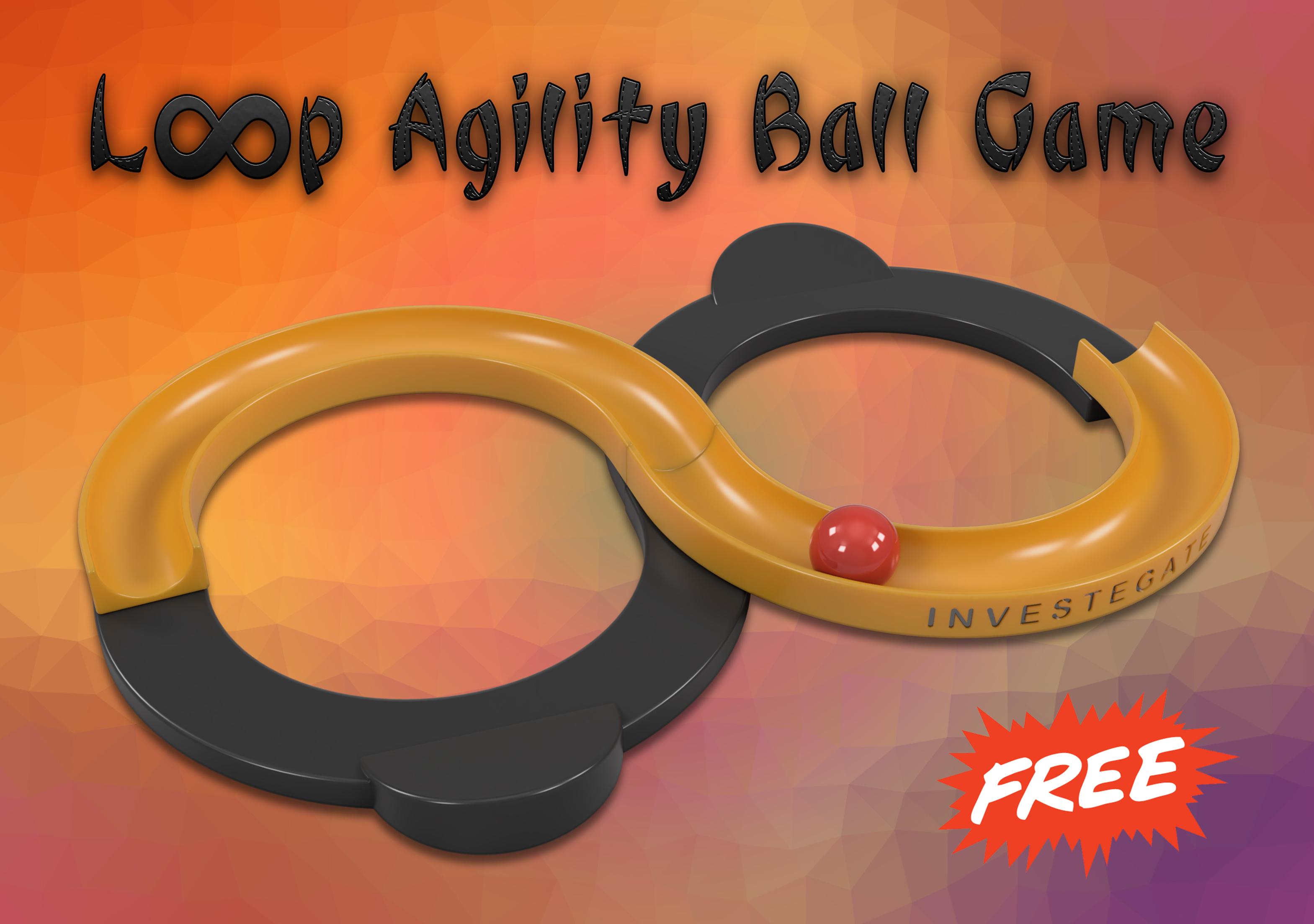 Infinite Loop Agility Ball Game by INVESTEGATE | Download free STL ...