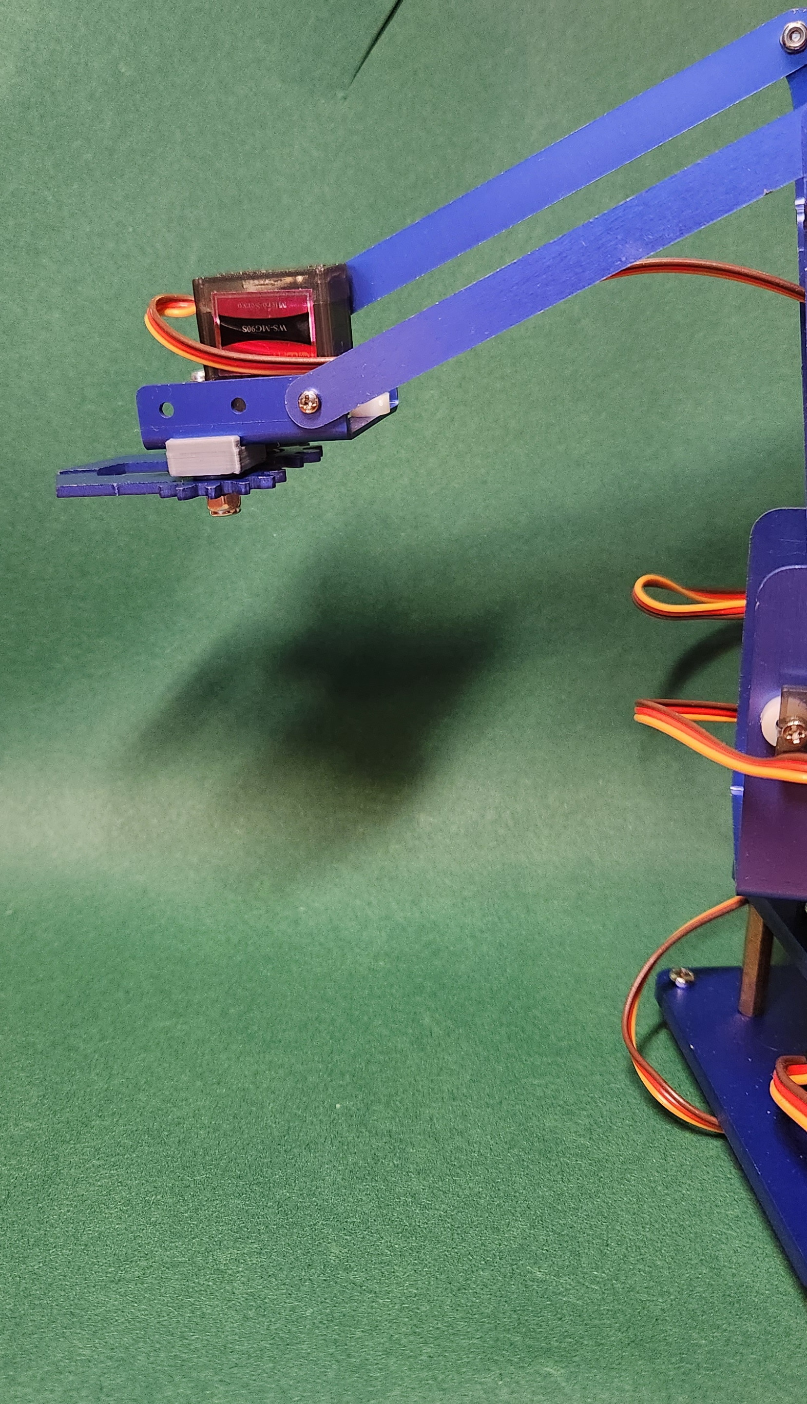 Spacer for waveshare 4DOF metal robotic arm by xrg | Download free STL ...