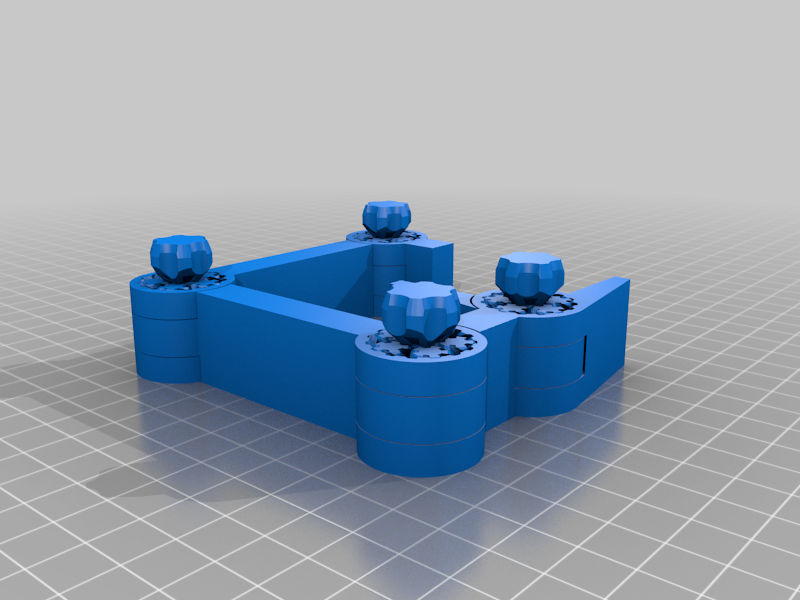 Simple Toy Robot Arm 5DoF by tmackay | Download free STL model ...