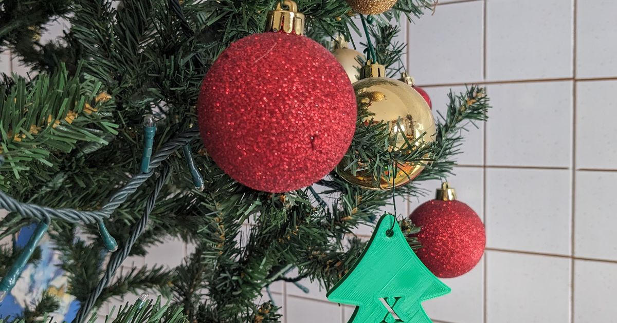 Christmas Tree Ornament By Andrea Download Free STL Model christmas-tree-ornament-by-andrea-download-free-stl-model