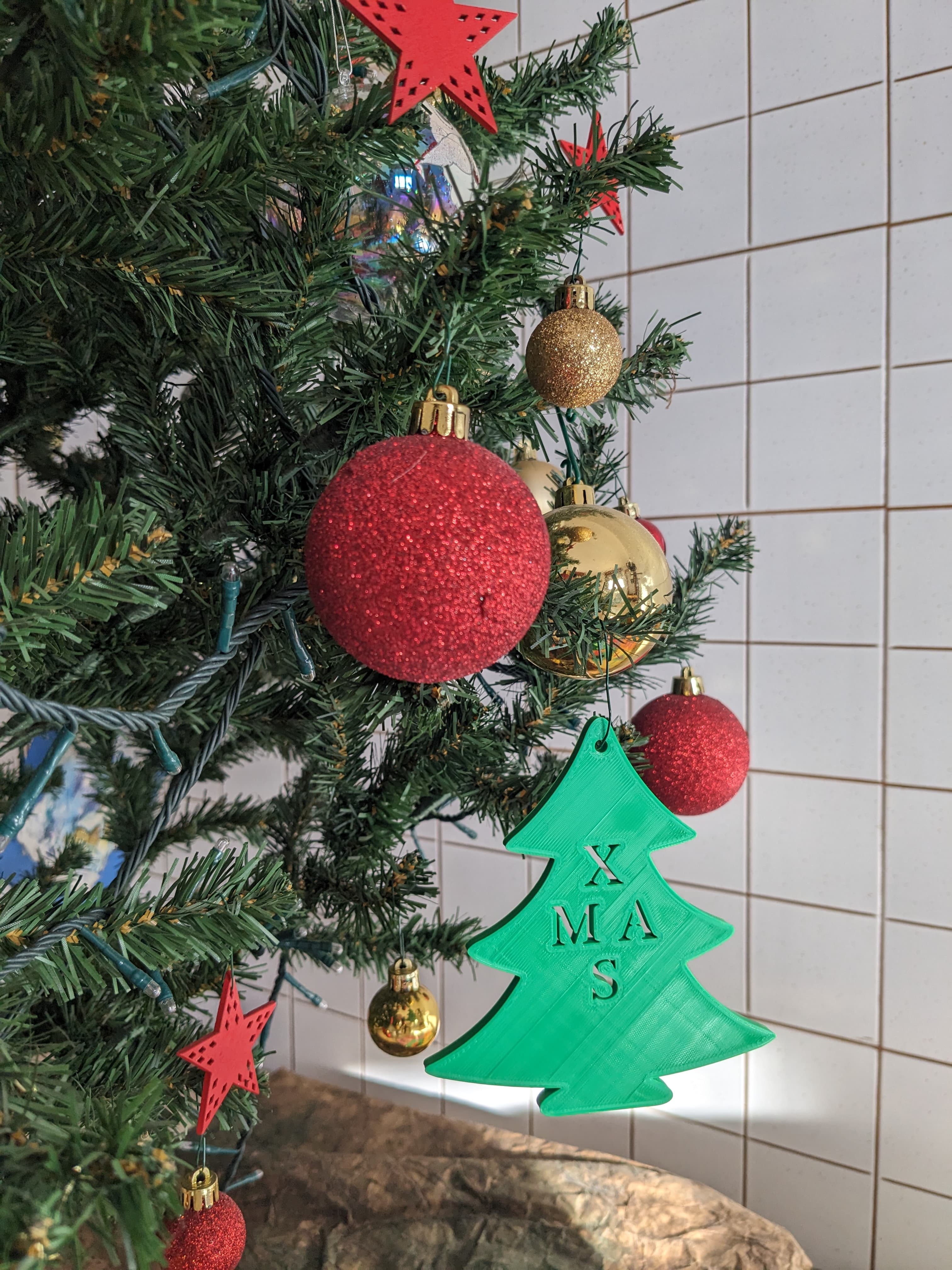 Christmas tree ornament decoration by Andrea | Download free STL model ...
