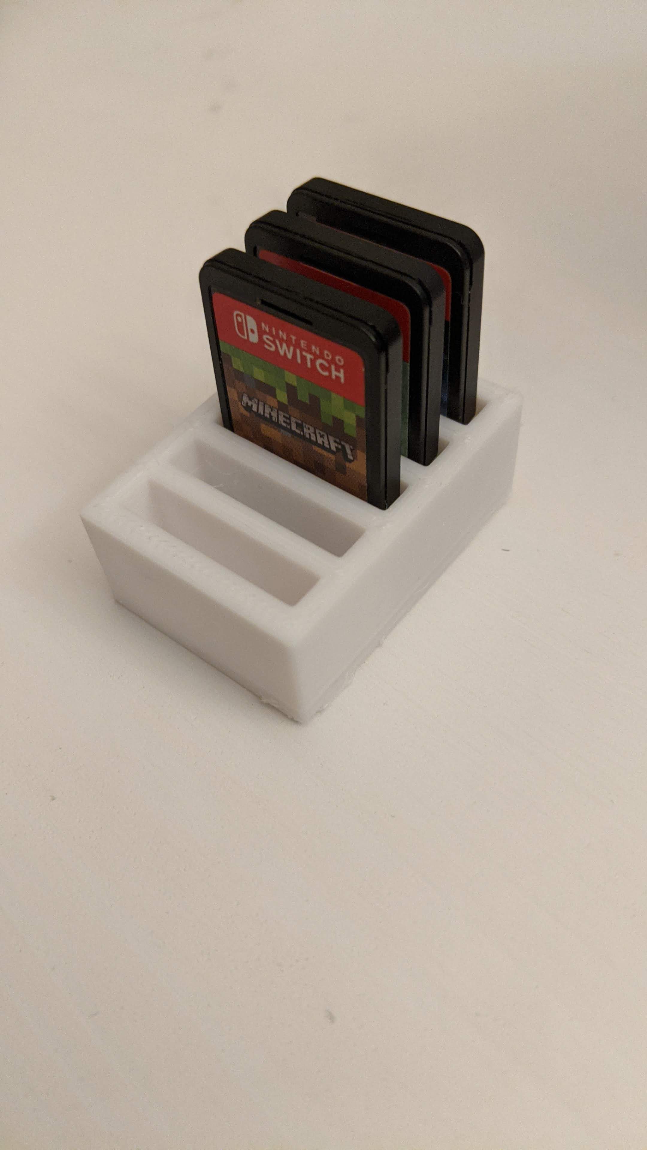 nintendo switch 5 game cards cardrigde box container by Nicktuber ...