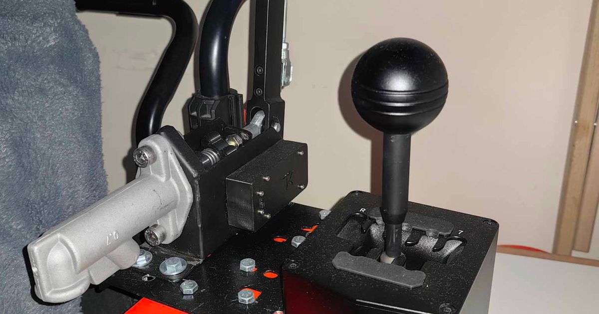 Next Level Racing GT Lite mod for Moza Shifter by Radzio | Download ...