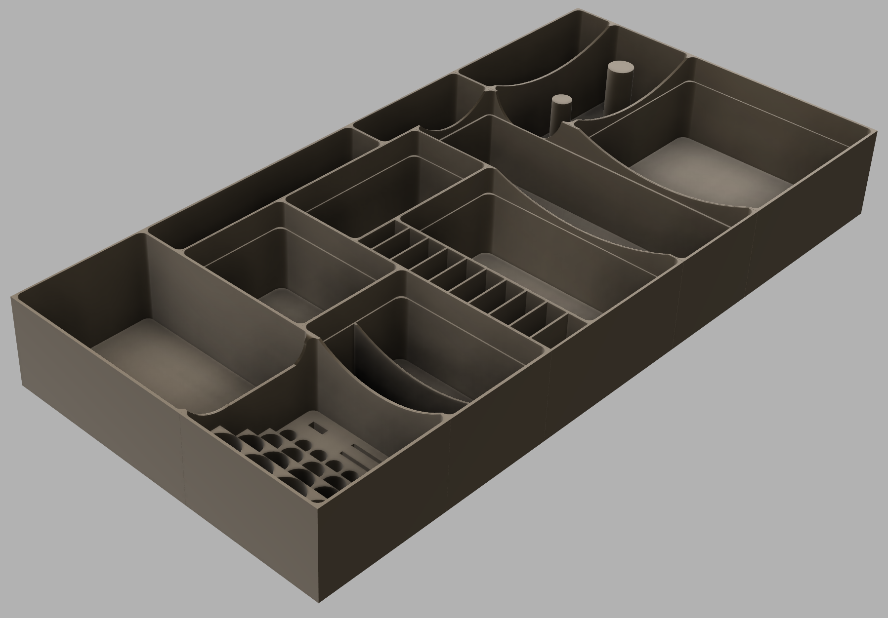 Drawer Insert Organizer V1 by Dąbal | Download free STL model ...