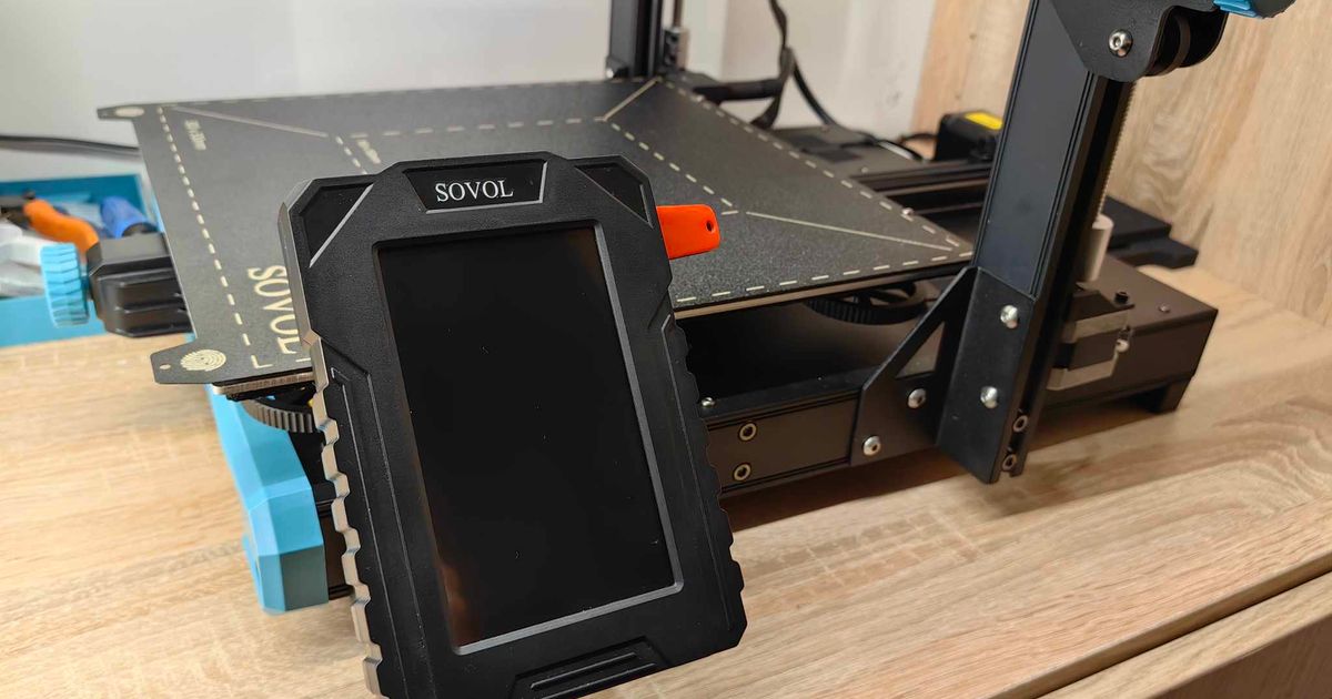 Sovol SV07 Plus screen holder by Radzio | Download free STL model ...