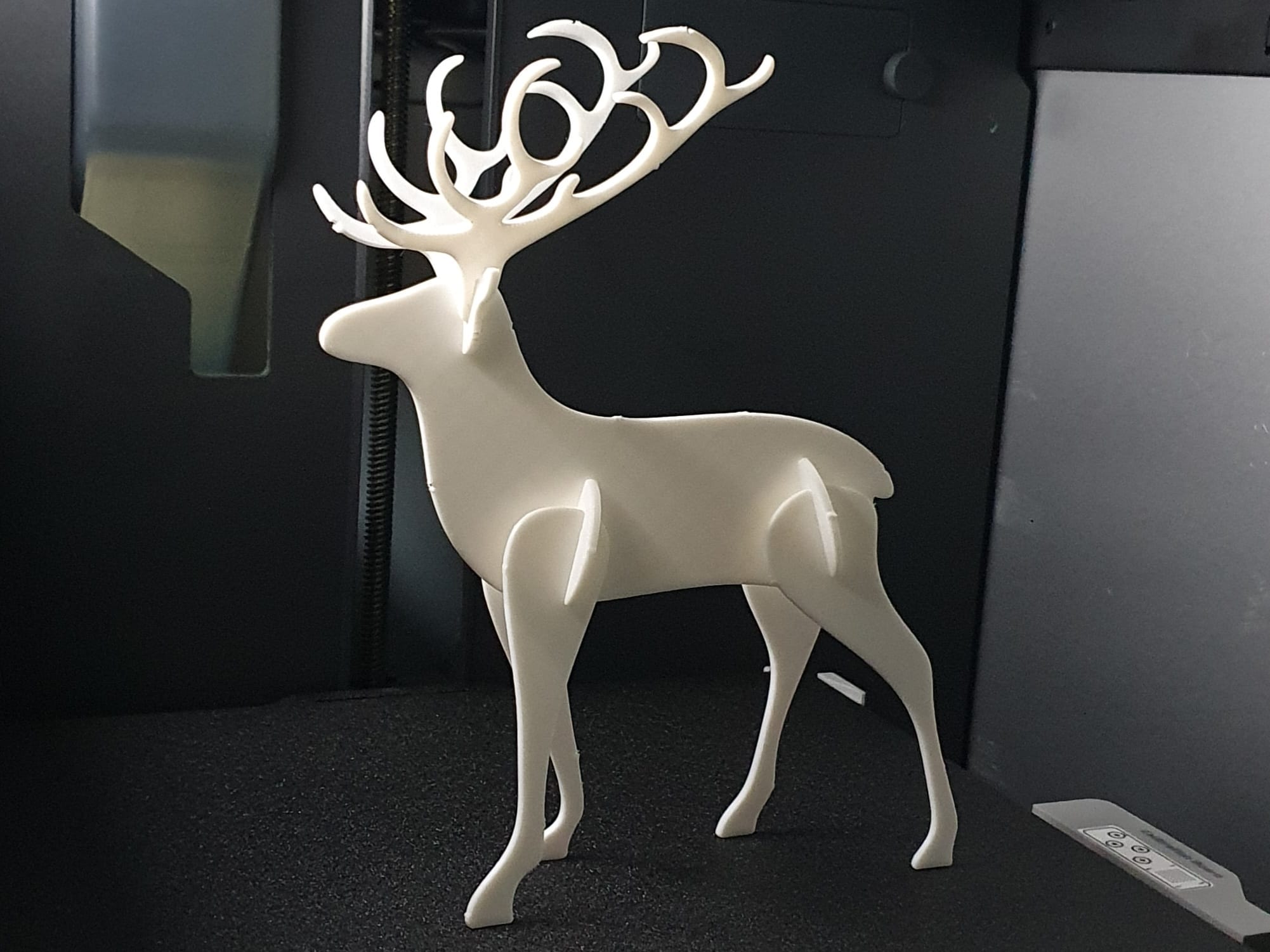Christmas Deer kit card by Sabre Design | Download free STL model ...