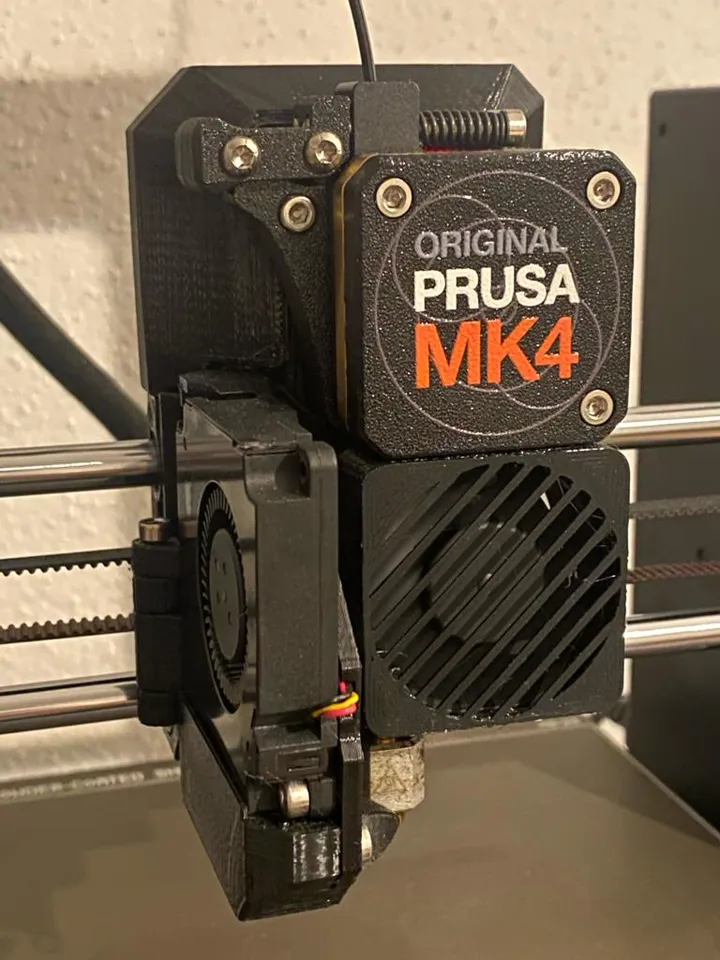 Fan cover for Prusa MK4 - Clip on / Stealth Version by daytrader ...