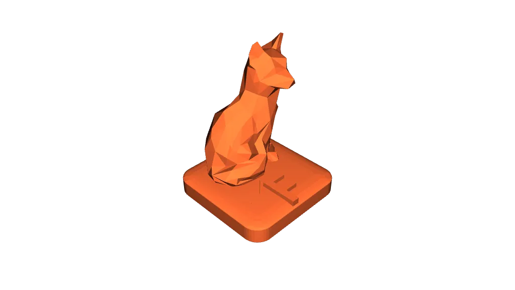 Fox Keyboard Key by Ronen Klimczak | Download free STL model ...