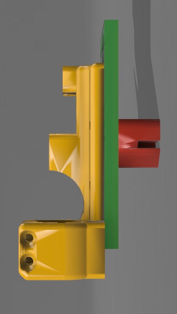 Anet X-Carriage Base Plate **Meshup** by C0unt | Download free STL ...