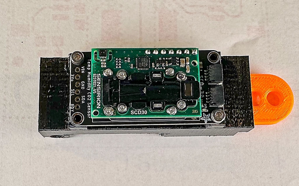 SCD-30 Co2 sensor Din Rail mounting bracket by NotLikeALeafOnTheWind ...