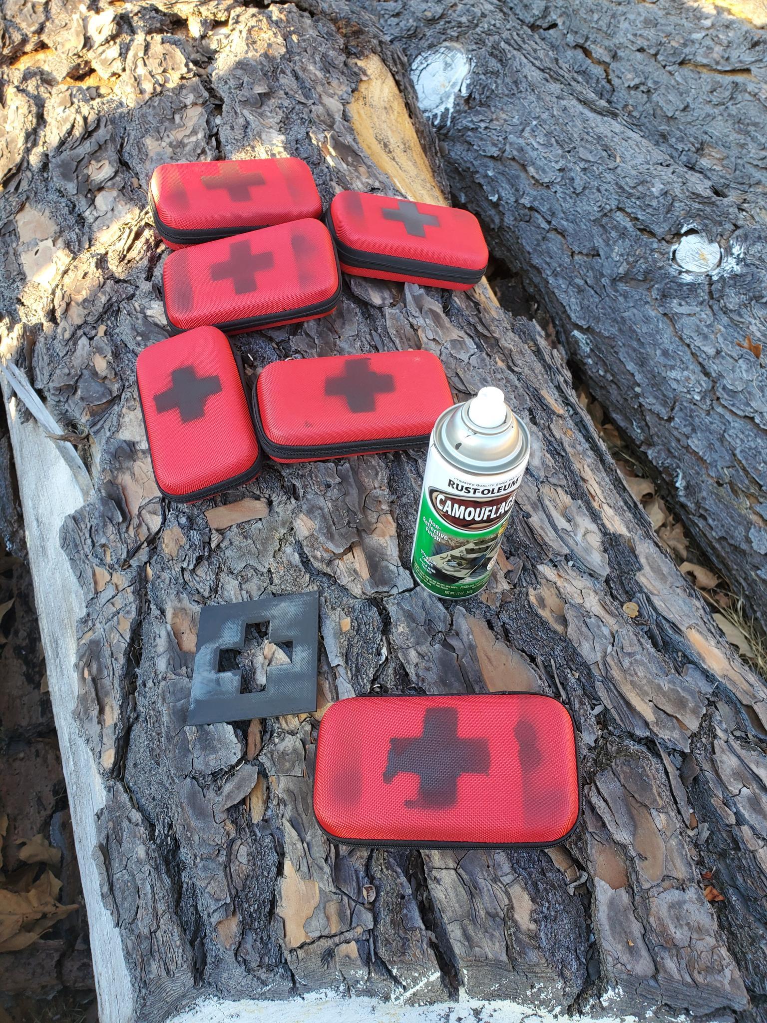 Fresnel Lens Sleeve and tape spool for "boo boo" kits by Seth Wahle ...