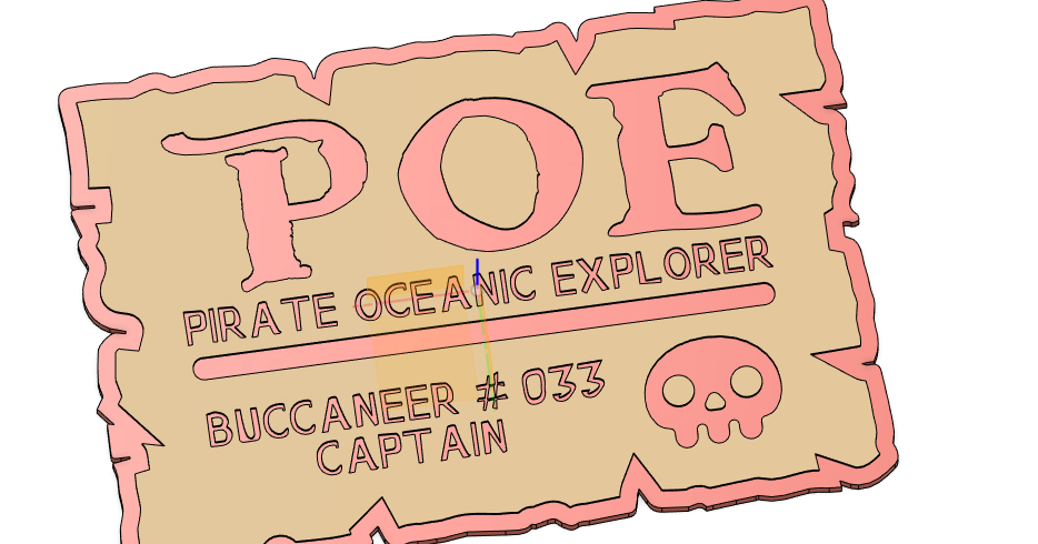 POE ID - Pirate Oceanic Explorer Identification Card by YourBuddyDinec ...