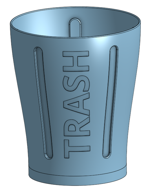 Trash Can by segp | Download free STL model | Printables.com