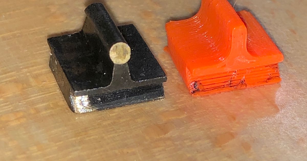 Front Sight Post for use with Marlin 39A by Mike | Download free STL ...