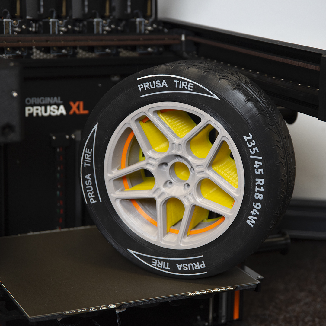 Prusa Tire - Wheel by Lišák | Download free STL model | Printables.com