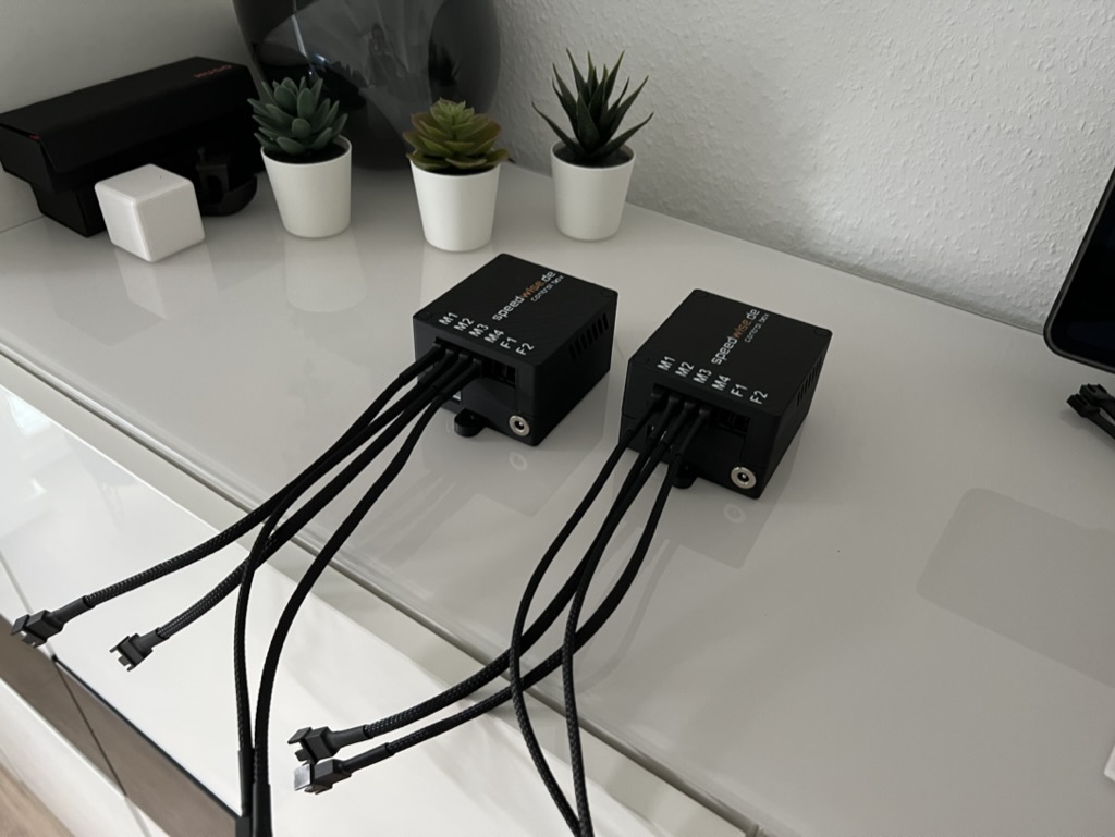 Sim racing rumble motor and wind simlator control box by hgross ...